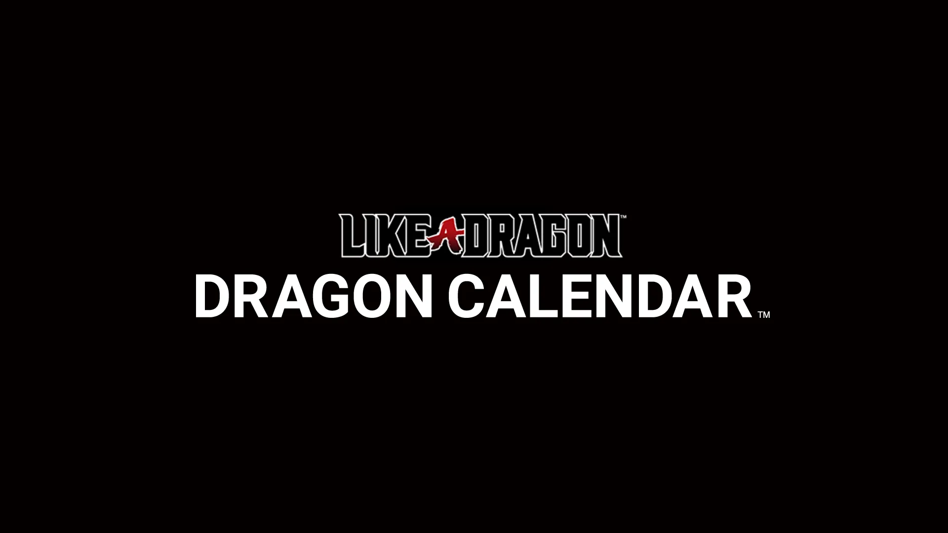 Dragon Calendar now live! - Yakuza Fan